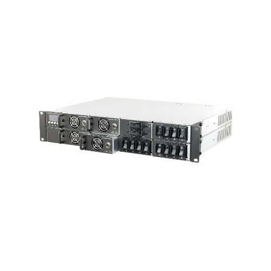 ICT 2RU Redundant Hot-Swap DC Power Chassis 2.8kW