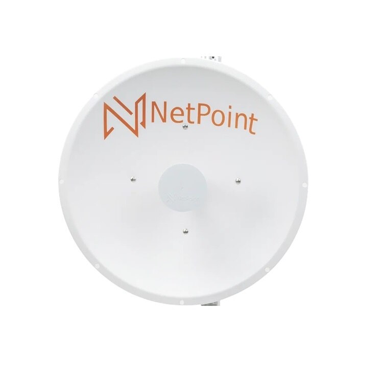 NetPoint NP5-DP-2FT 2FT 30dBi 4.9 - 6.4GHz Parabolic Antenna