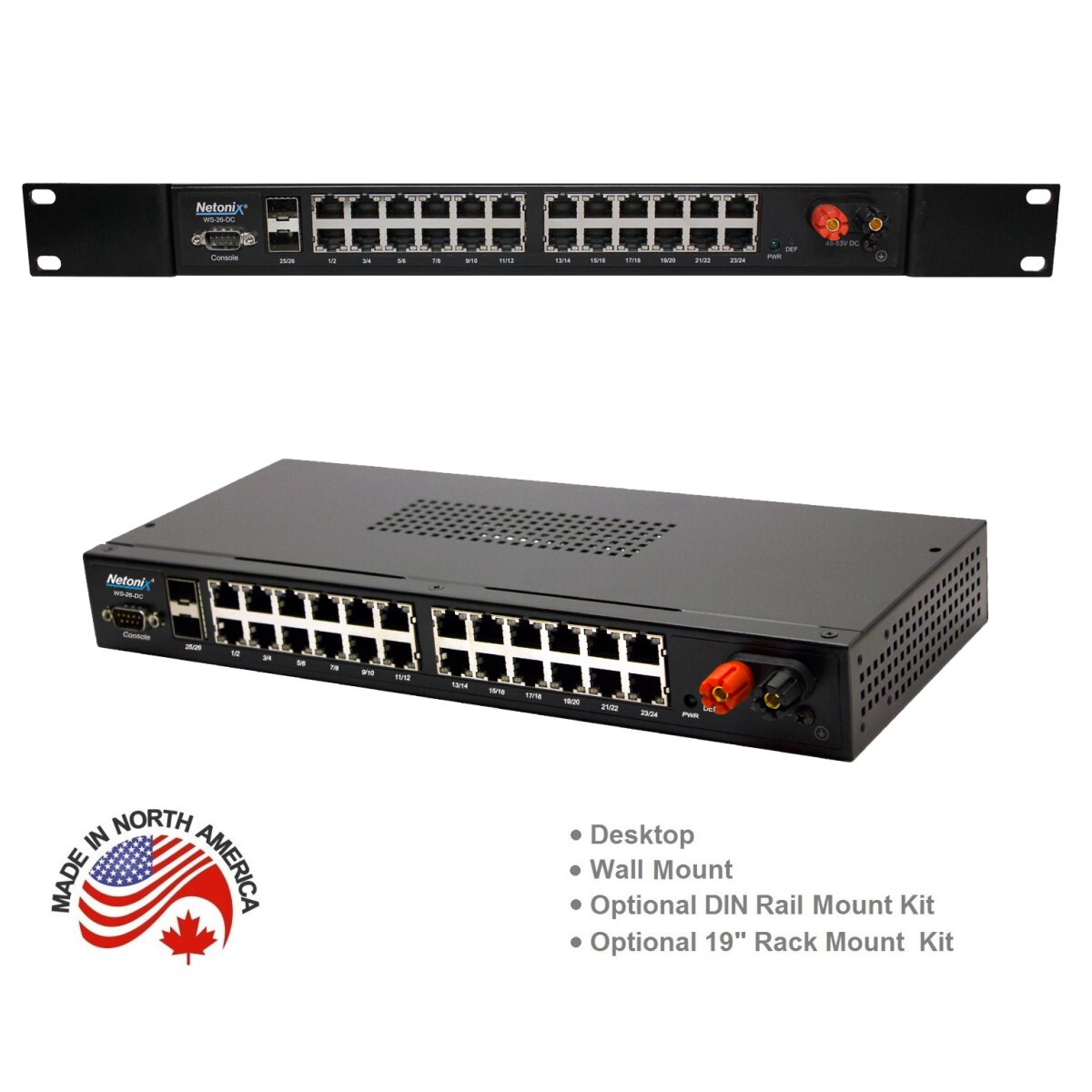 Netonix WS-26-DC WISP Switch