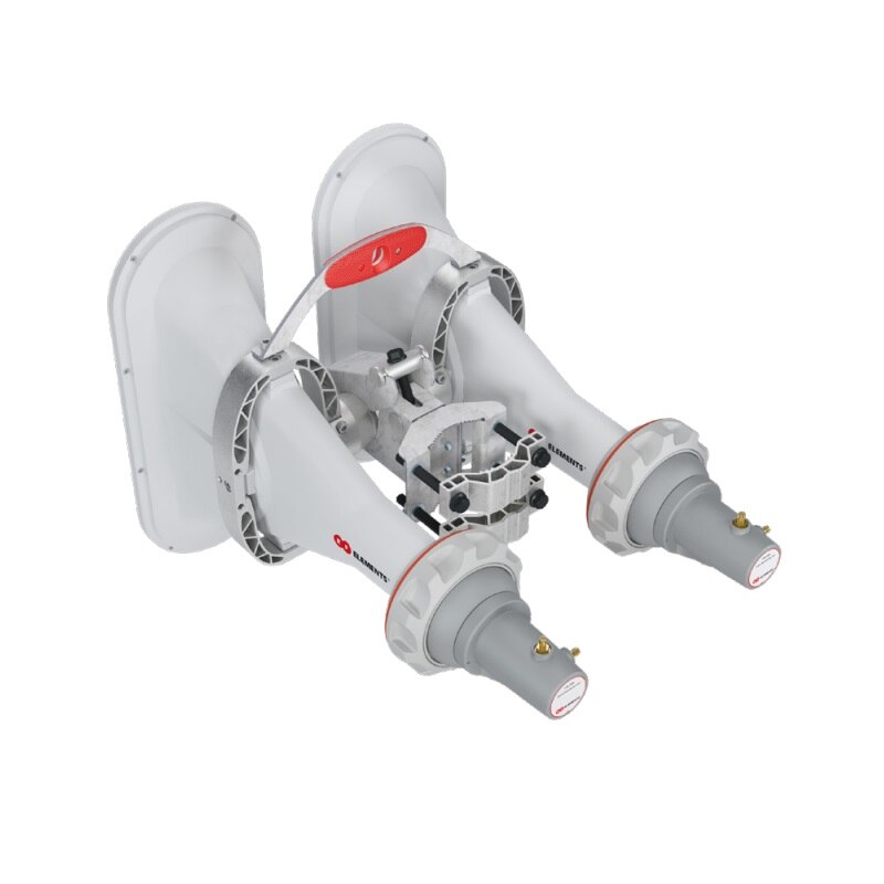 RF elements AH90-4x4-SMA 5GHz 90deg 4x4 Asymmetrical Horn Antenna