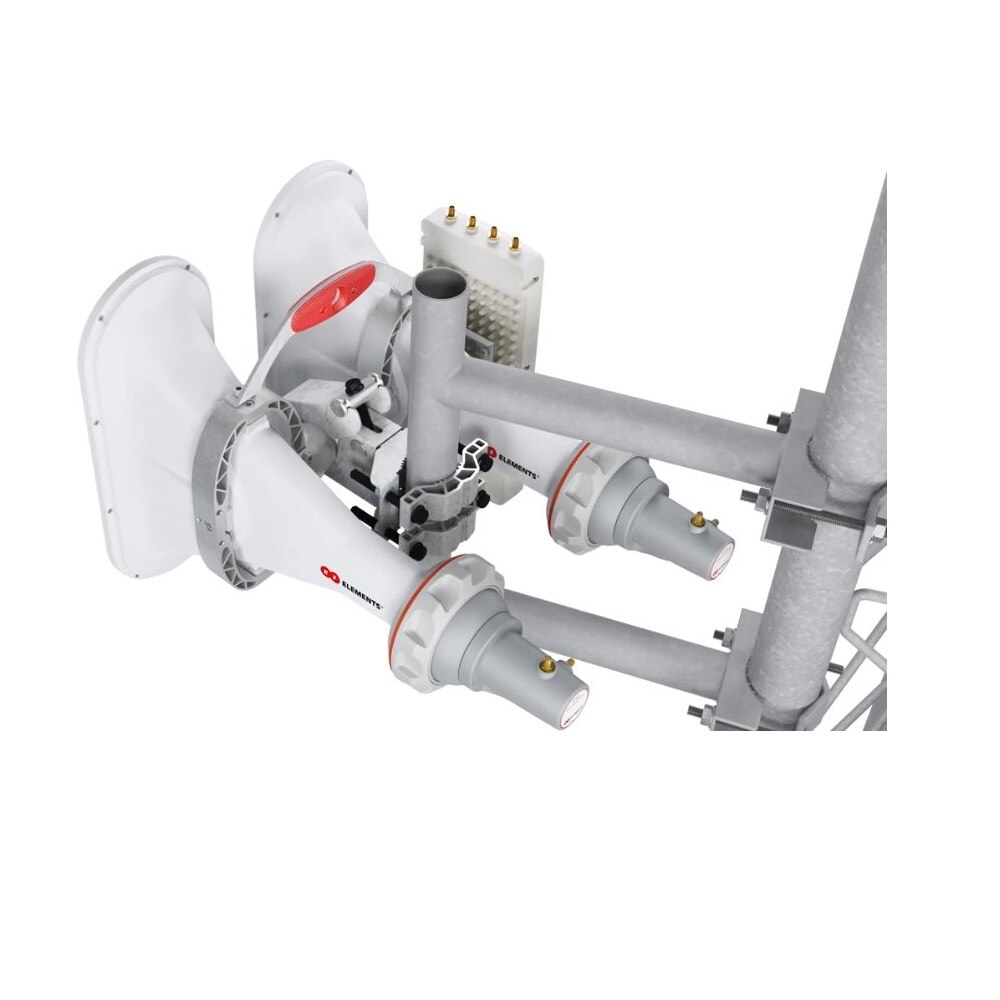 RF elements AH90-4x4-SMA 5GHz 90deg 4x4 Asymmetrical Horn Antenna