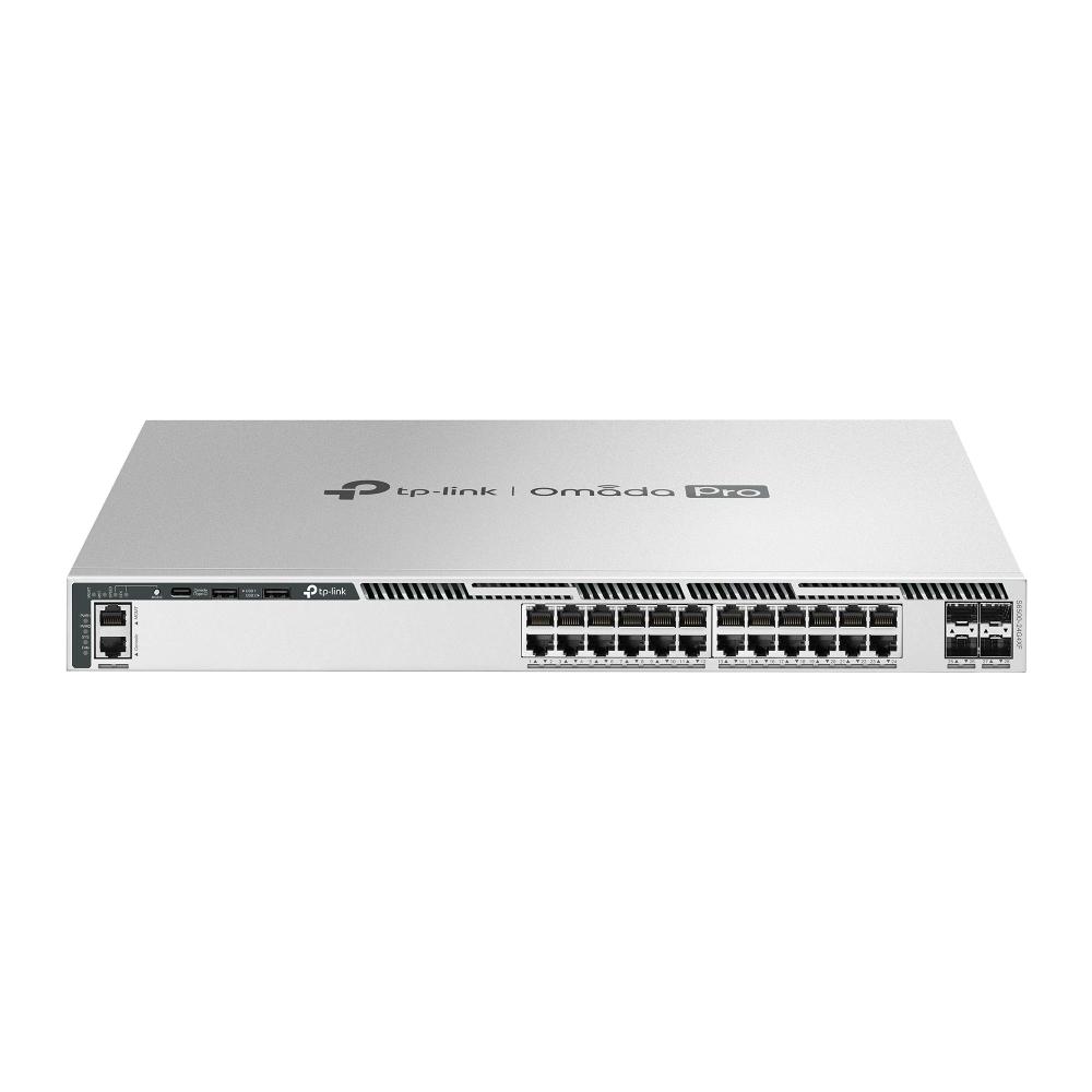 TP-Link S6500-24G4XF Omada Pro 24-Port Gigabit Stackable L3 Managed ...