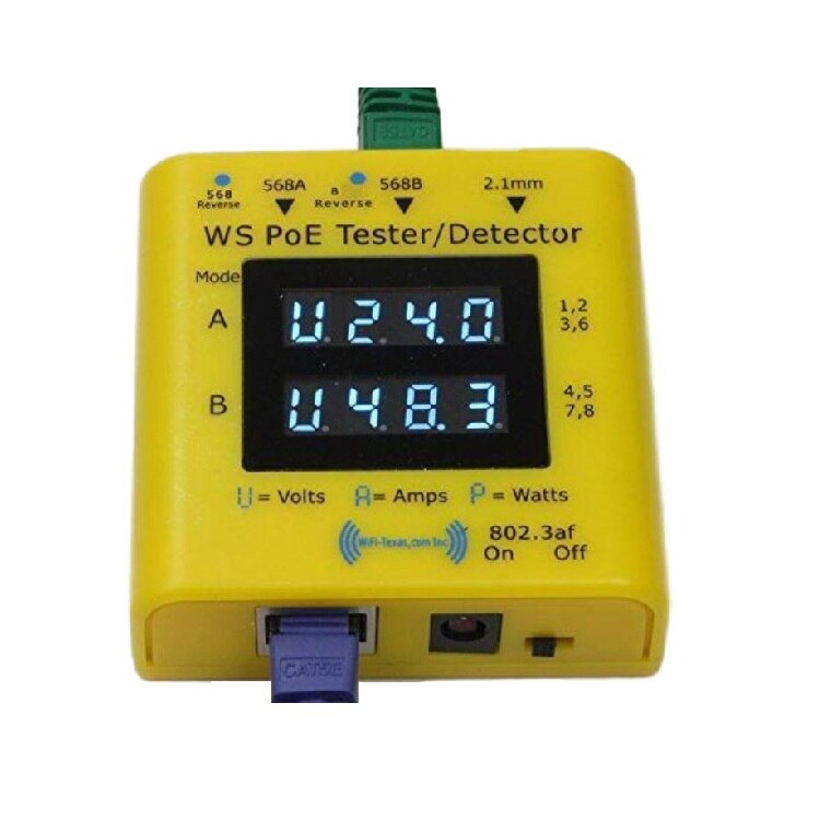 WIFI TEXAS PoE-Tester/Detector